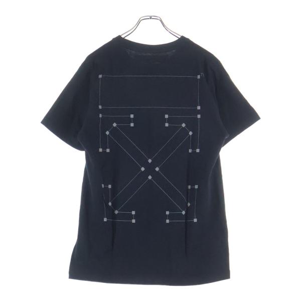 [商品番号]9226A090019[ブランド]OFF-WHITE（オフホワイト）[モデル]19SS BACKBONE S/S SLIM TEE バックボーン ロゴプリント クルーネック 半袖Tシャツ カットソー ブラック OMAA027E1...