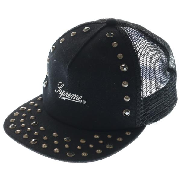 [商品番号]9226A090031[ブランド]SUPREME（シュプリーム）[モデル]×B.B. Simon Studded Mesh Back 5-Panel ビービーサイモン スタッズ メッシュキャップ 帽子 ブラック[販売店舗]BRI...