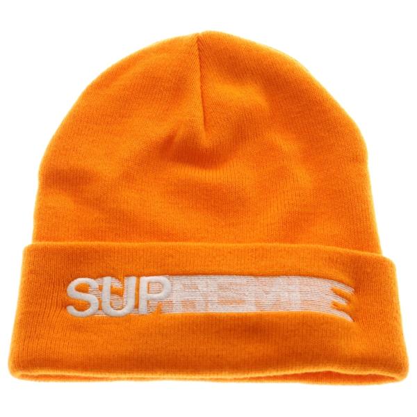 [商品番号]9226A150026[ブランド]SUPREME（シュプリーム）[モデル]23SS Motion Logo Beanie モーションロゴ刺繍 ビーニー ニット帽 帽子 オレンジ[販売店舗]BRING オンラインショップ