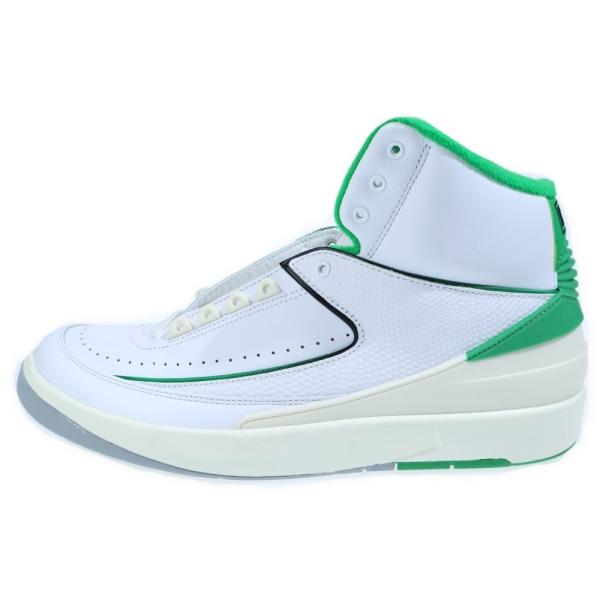 [商品番号]9226A190006[ブランド]NIKE（ナイキ）[モデル]AIR JORDAN 2 RETRO エアジョーダン2 レトロ ハイカットスニーカー ホワイト/グリーン US12/30cm DR8884-103[販売店舗]BRIN...