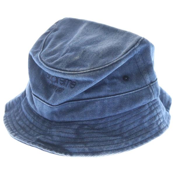 [商品番号]9226A200063[ブランド]SUPREME（シュプリーム）[モデル]24AW Classic Logo Crusher Denim クラシック ロゴ クラッシャー デニムバケットハット インディゴ[販売店舗]AWESOME...
