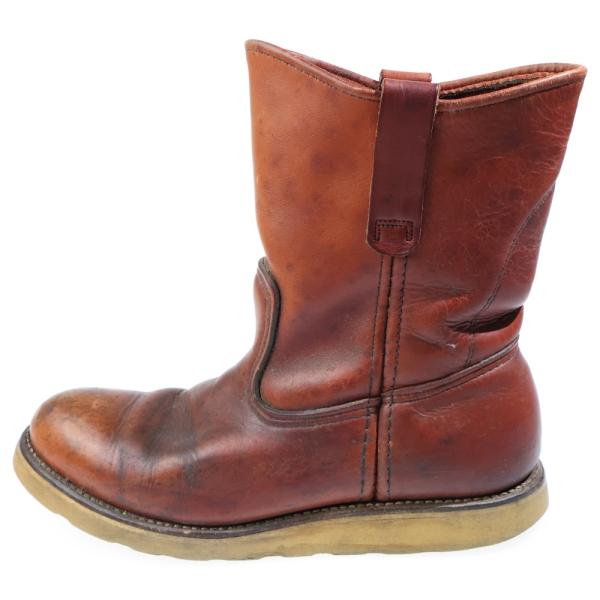 [商品番号]9226A220101[ブランド]RED WING（レッド ウイング）[モデル]PECOS BOOTS 緑犬タグ レザー ペコスブーツ ブラウン 866[販売店舗]BRING オンラインショップ
