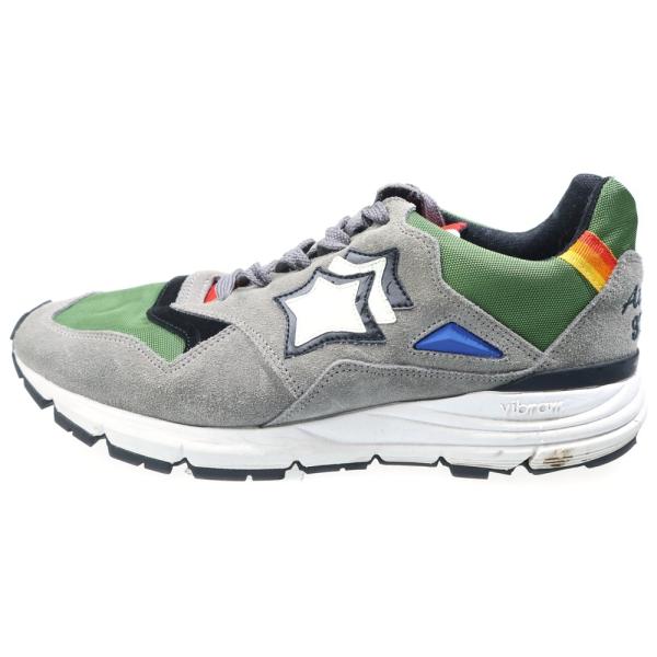 [商品番号]9226B040115[ブランド]Atlantic STARS（アトランティックスターズ）[モデル]POLARIS ポラリス スウェードレザー メッシュ ローカットスニーカー グレー[販売店舗]BRING オンラインショップ