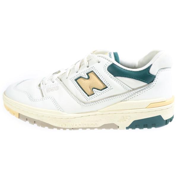 [商品番号]9226B040122[ブランド]New Balance（ニューバランス）[モデル]BB550A2 ×Aime Leon Dore P550 Yellow エメレオンドレ ローカットスニーカー ホワイト US8.5/26.5cm...