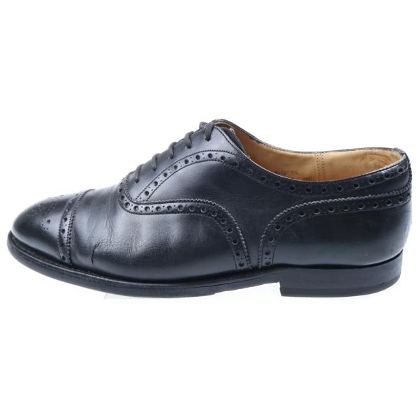 [商品番号]9226B040136[ブランド]Church's（チャーチ）[モデル]PERTH パース セミブローグ レザー ビジネスシューズ ドレスシューズ ブラック[販売店舗]BRING オンラインショップ