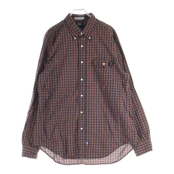 [商品番号]9226B070062[ブランド]IKE BEHAR（アイクベーハー）[モデル]90S VINTAGE ボタンダウン チェックシャツ ネイビー/レッド[販売店舗]BRING オンラインショップ