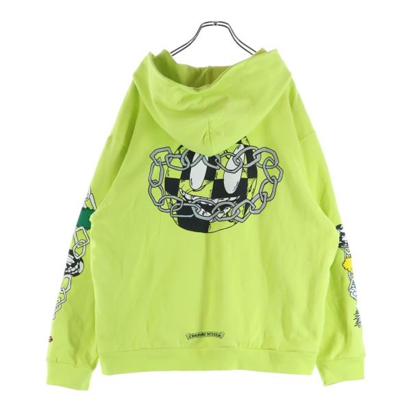 [商品番号]9226B100039[ブランド]CHROME HEARTS（クロムハーツ）[モデル]22AW ×MATTY BOY PPO CHAIN GAME HOODIE マッティボーイ チェーン ゲーム リンク 裏地サーマル ダガー ジ...