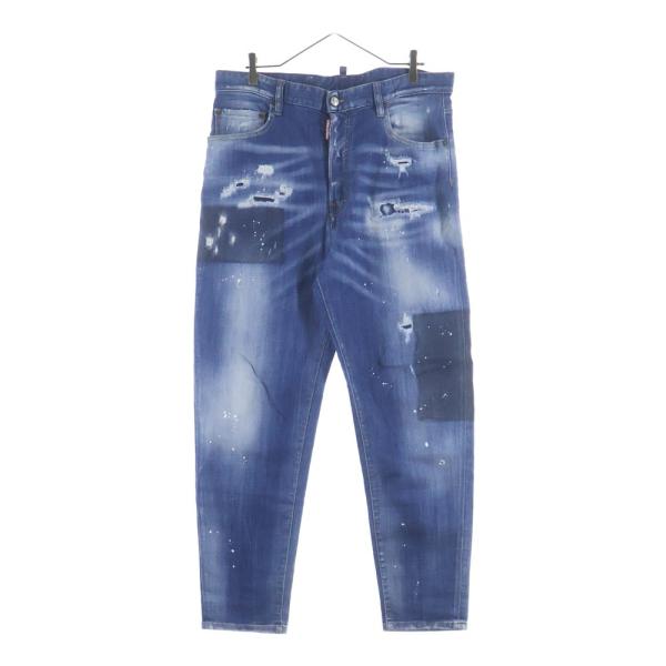 [商品番号]9226B130035[ブランド]DSQUARED2（ディースクエアード）[モデル]80'S JEAN ボタンフライ ダメージ加工 デニムパンツ ジーンズ インディゴ S71LB0617 S30342[販売店舗]BRING オン...
