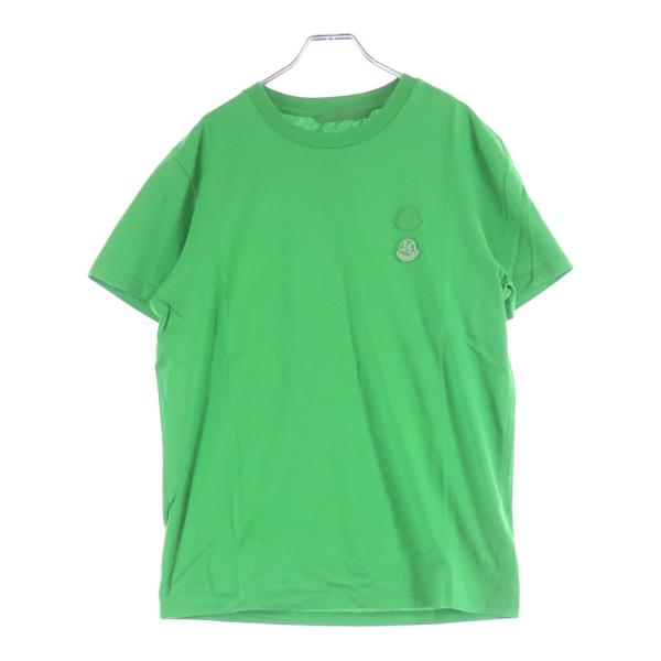 [商品番号]9226B160009[ブランド]MONCLER（モンクレール）[モデル]21SS MAGLIA T-SHIRT ロゴワッペンクルーネック 半袖Tシャツ カットソー グリーン G20928C00005 829FB[販売店舗]BR...