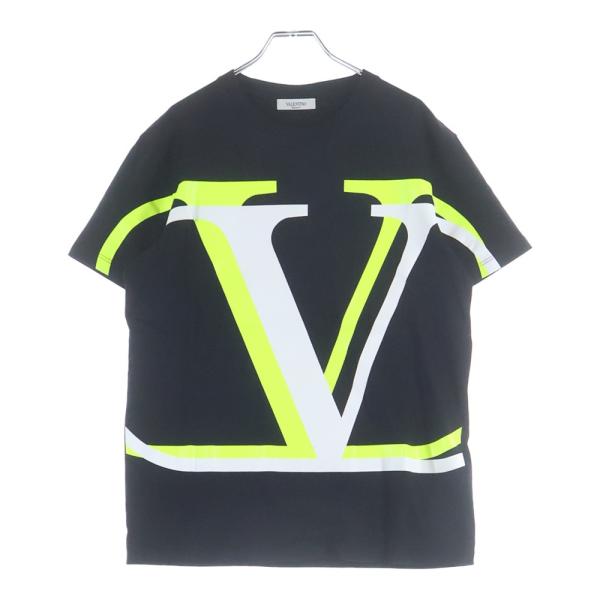[商品番号]9226B160036[ブランド]VALENTINO（ヴァレンティノ）[モデル]VLOGO OMBRA PRINT TEE Vロゴ プリント クルーネック 半袖Tシャツ カットソー ブラック UV3MG08C6K7[販売店舗]B...