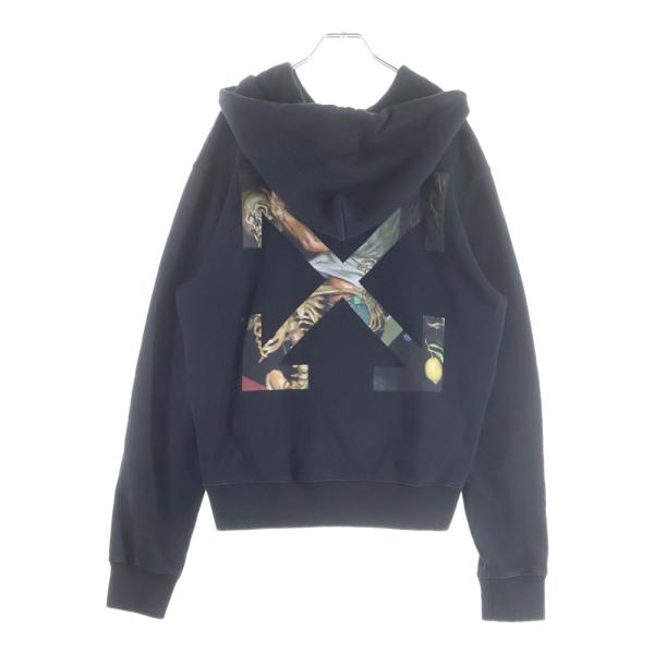 [商品番号]9226C090056[ブランド]OFF-WHITE（オフホワイト）[モデル]20AW Pascal Arrow Hoodie バックロゴプリント スウェットプルオーバーパーカー ブラック OMBB034F20FLE004[販売...