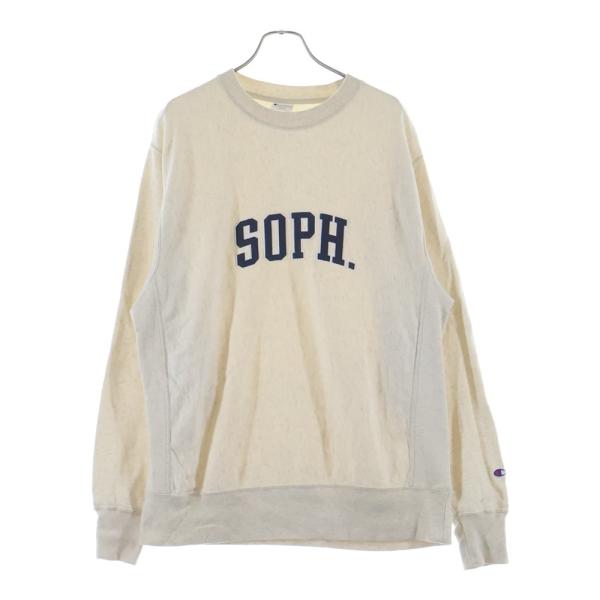 [商品番号]9226C170160[ブランド]SOPHNET.（ソフネット）[モデル]×Champion Reverse Weave Crew チャンピオン リバースウィーブ クルーネックスウェットトレーナー アイボリー C8-Z009[販...