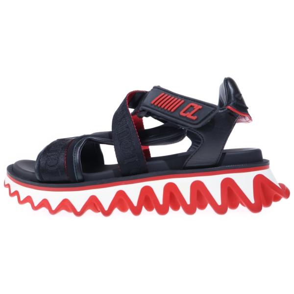 [商品番号]9226D090079[ブランド]CHRISTIAN LOUBOUTIN（クリスチャンルブタン）[モデル]SUMMER LOUBISHARK サマールビシャーク ストラップサンダル シューズ ブラック[販売店舗]BRING 渋谷店