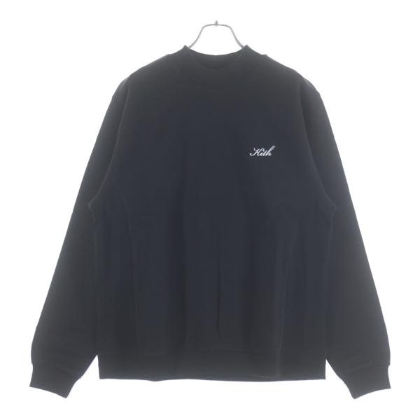 [商品番号]9226D210066[ブランド]KITH（キス）[モデル]Carlisle Mockneck Sweatshirt カーライル ロゴ刺繍 モックネック スウェットトレーナー ブラック KHM030151[販売店舗]BRING ...
