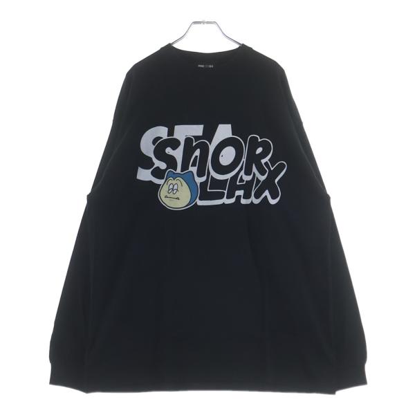 [商品番号]9226D210116[ブランド]WIND AND SEA（ウィンダンシー）[モデル]Procject Kabigon L/S Tee プロジェクト カビゴン ポケモン プリント 長袖Tシャツ カットソー ブラック WDS-C-...