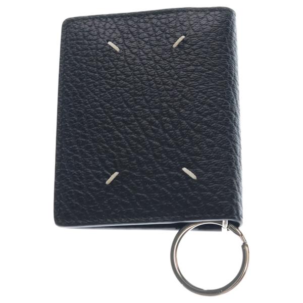 [商品番号]9226D220027[ブランド]Maison Margiela（メゾンマルジェラ）[モデル]4ステッチ キーリング付き レザー カードホルダー カードケース パスケース ブラック S56UI0128P4455T8013[販売店...
