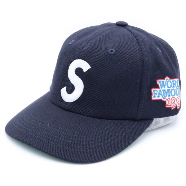 [商品番号]9226D260041[ブランド]SUPREME（シュプリーム）[モデル]25SS WORLD FAMOUS S LOGO 6-PANEL ワールド フェイマス Sロゴ 6パネル キャップ 帽子 ネイビー[販売店舗]BRINGア...