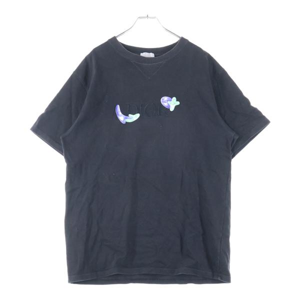 [商品番号]9625I090030[ブランド]Christian Dior（クリスチャンディオール）[モデル]×Kenny Scharf Oversized Tee 193J685D0554 ケニー シャーフ ロゴ刺繍 オーバーサイズ クル...