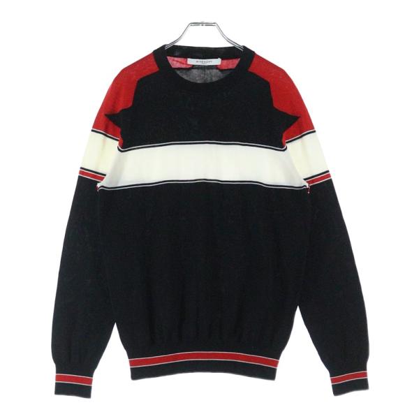 [商品番号]9625J220049[ブランド]GIVENCHY（ジバンシィ）[モデル]16SS レディ トゥ ウェア スター ラグランスリーブ コットン クルーネック プルオーバー 長袖ニット セーター 16S 7502 501[販売店舗]...