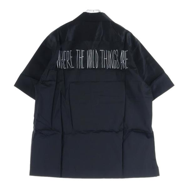 [商品番号]9726A310009[ブランド]Sacai（サカイ）[モデル]25SS WHERE THE WILD THINGS ARE Shirt 半袖シャツ 25-03862M ブラック[販売店舗]BRING有楽町マルイ店
