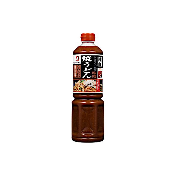 醤油ベースにみそとにんにくでコクをつけた甘口のたれです。焼うどんだけでなく、炒めもの全般にお使いいただけます。