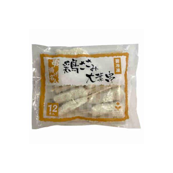 冷凍食品　鶏ささみ大場串フライ