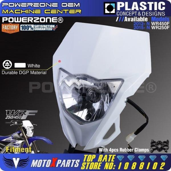 項目タイプ:ヘッドライトアセンブリ銘柄:POWERZONEワット数:35WPlastic cover:White ColorReference Model 1:WRF250 2015 16 17 18Reference Model 2:WR...