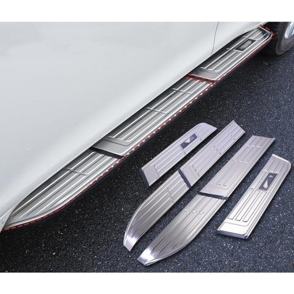 　商品詳細  ◆対応車種：ランドクルーザープラド150系　TRJ150/GDJ150　　　　　　TX/TX ”Lパッケージ◆対応年式：2009年9月◆素材：304ステンレス製◆商品内容：新品/4Pセット（一台分）◆カラー：シルバー、ブラック...