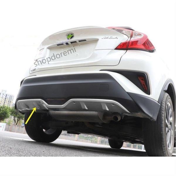 ★★★商品説明★商品状態：新品未使用★適合機種：トヨタ C-HR全グレード対応  専用★対応年式：2016年 ★セット内容：1Ｐ★カラー：シルバー ★素材：ステンレス★[取付方法]お取付簡単