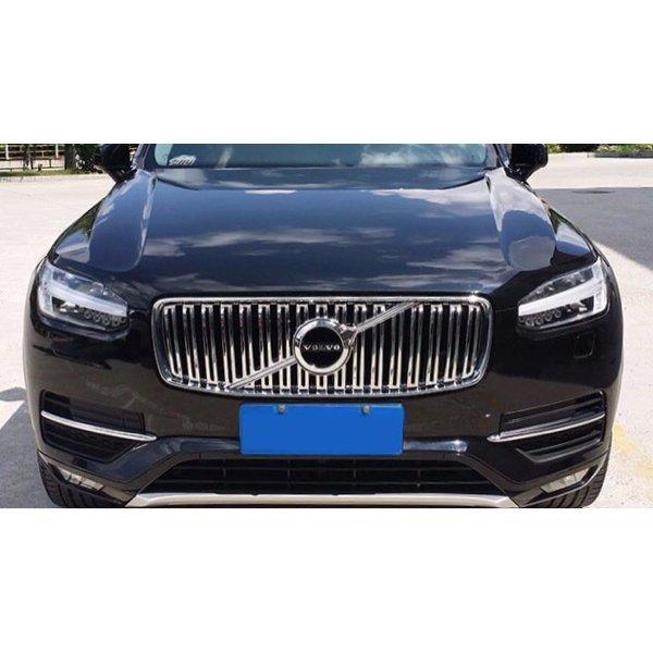 商品説明ボルボ xc90 2016yフロントグリル カバー材質:ABS1SET(計2pce)取り付け用 3Mテープ付属カラー ミラー クローム