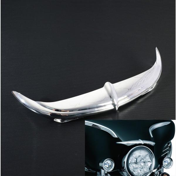 特徴：状態：100％真新しい色：クローム/ブラック耐久性のある軽量の射出成形ABSで作られていますバットウィングフェアリングに命を吹き込みます鮮やかなクローム仕上げはどんな色にも合い、個性的なエッジを追加して乗り心地を実際にアピールします装...