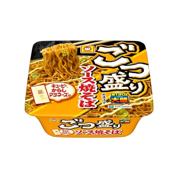 -/171グラム (x 12)/-・パッケージ個数:1・内容量:171g×12個・カロリー:784kcal・内容量:171g (めん130g)×12個・麺130g、旨みとコクのあるブレンドソースに「キューピーからしマヨネーズ」が付いた大盛ソ...
