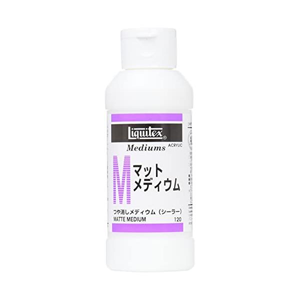 カラー：透明サイズ：120mlスタイル：マットメディウム内容量:120ml色:透明マットメディウムつや消しメディウム速乾性