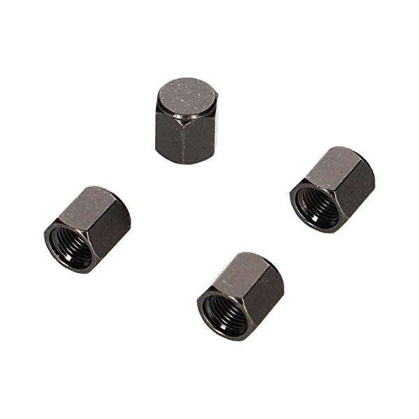 カラー：エアバルブキャップ/ブラックメッキタイプスタイル：ブラックメッキタイプ/2019年バルブキャップの交換、スペアに。バルブコアの汚れ防止に。ホイールデザインを引き立てるワンポイント。艶のあるシンプル形状のブラックカラー。【スペック】サ...