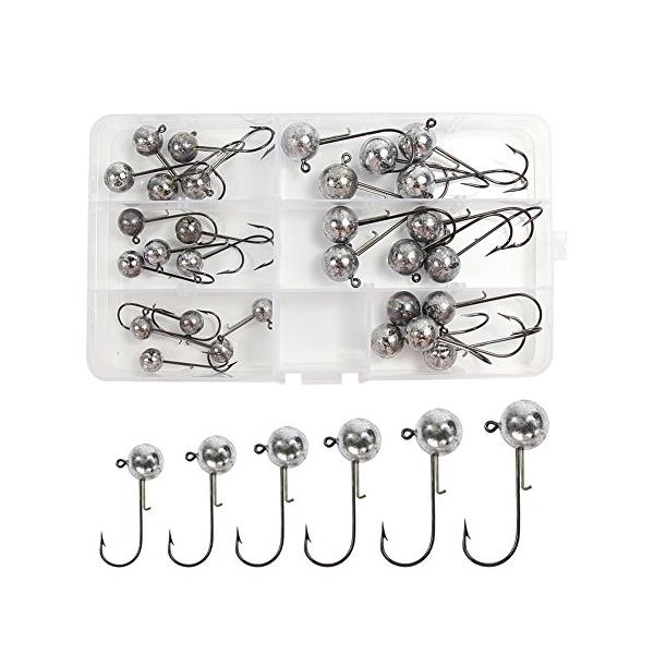 カラー：シルバーサイズ：5gスタイル：シンプル材質：鉛と高炭素鋼。 高品質のメタルを素材として、頑丈であり、耐食性と安定性が強いです。30個セット　サイズ：5g 、7g 、10g 、14g 、17g、 20g取り扱い海水と淡水を両方に対応、...