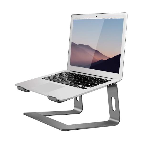 カラー：C-Grey幅広い互換性 - Orionstarのアルミニウム製ノートパソコンスタンドは、MacBook 12/ 13、MacBook Air 13、Macbook Pro 13/ 15、Google Pixelbook、Dell ...
