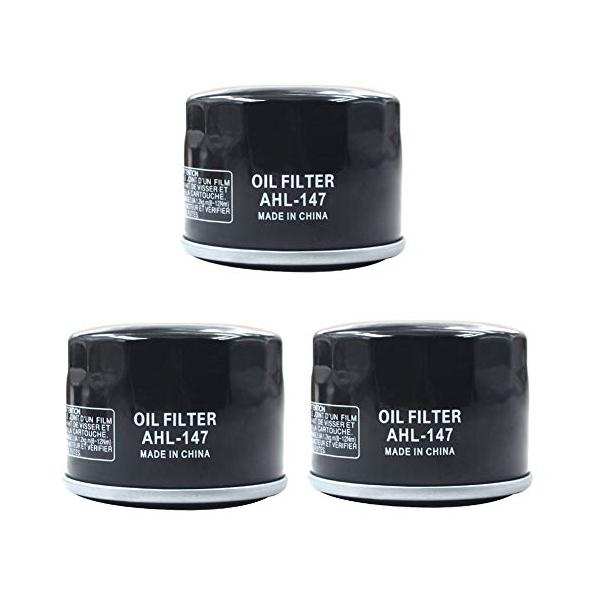 サイズ：3個◆【素材】:メタル ; セット内容：3個◆【濾過性】：ほこり、金属粒子、カーボン堆積物、煤粒子などの不純物をろ過します；優れた濾過性能とオイル流量を増やし、エンジンの磨耗を減らし、エンジンの寿命を延ばしエンジン性能を向上させしま...