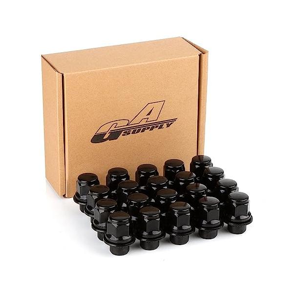 カラー：ブラック37MMサイズ：ブラック『適用車種』トヨタ/レクサス/ミツビシ純正ホイール対応ラグナット。平面座の純正ホイールに対応しているホイールナットです。『耐食性UP』スチールにCNC旋盤、フライス加工され、高精度な作りで仕上がります...