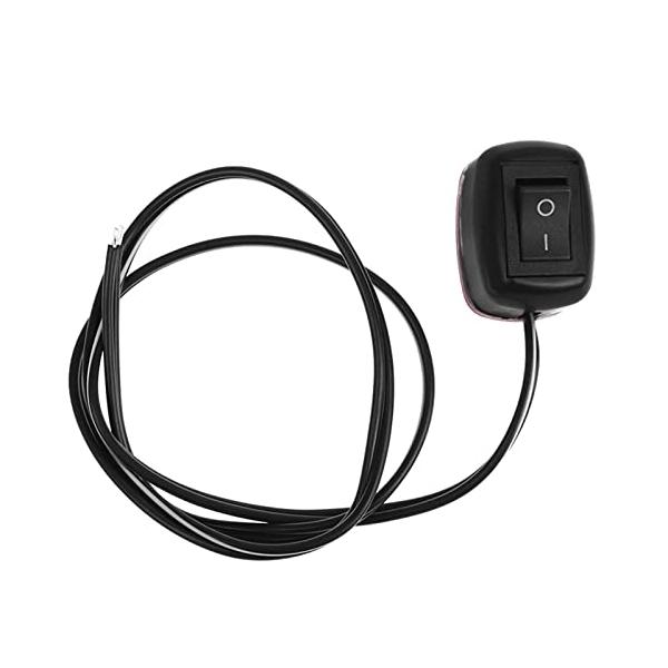 サイズ：1m水滴形状ペーストタイプボタンスイッチ。極：SPST-プッシュオン-プッシュオフ12V-110V 、定格電流：10A。ON/OFFボタンスイッチ*1（ケーブルの長さ：1M）。裏面には両面テープが付属しており、取り付けが簡単です。ス...