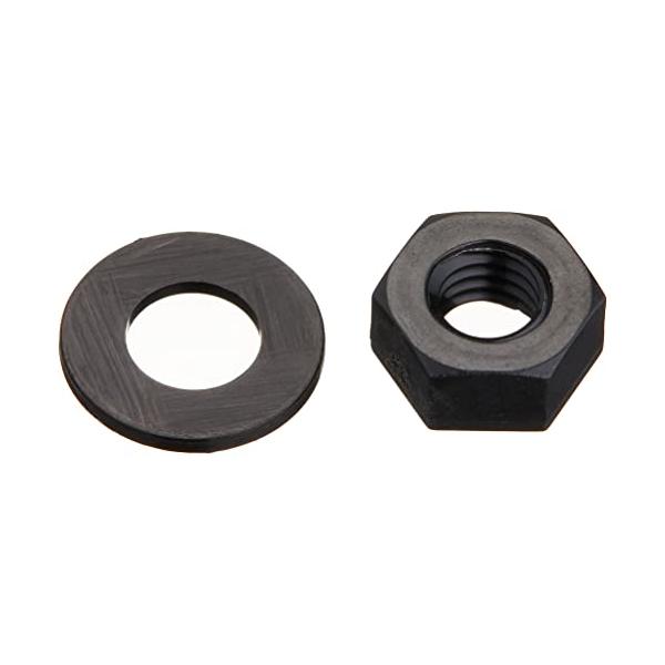 Nanoウインカーシリーズ用サイズ:M6用ブラック樹脂ワッシャー2枚/ナット2個セット