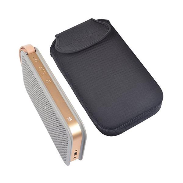 カラー：ブラック対応機種 bang ＆ olufsen B ＆ O BeoPlay A2 Bluetoothスピーカーマイクは、衝撃やショックを吸収するライクラ素材によってしっかりと保護されています。家族や友人のための完璧な贈り物家族や友人...