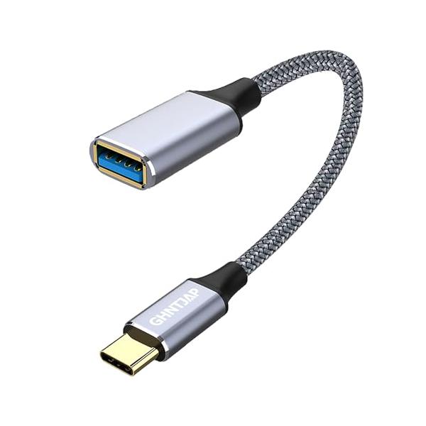 サイズ：0.5M?【OTGケーブルの機能】このUSB Type-C OTGケーブルを使って既存の従来のUSB Type-Aの機器（外付けHDD、USBメモリ、マウス、キーボード、ゲームコントロール、カードリーダーなど）をType-C端子のス...