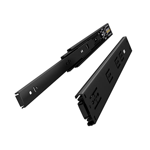 カラー：左右１セットサイズ：600mm完全スライドボール伸縮式スライドレール、サイドマウ ントデザイン。最大負荷容量：36kg。モデル: VK1245.ソリッドボールベアリングのデザインで、閉まる際にも衝撃を和らげる構造で、バタンと急に閉ま...