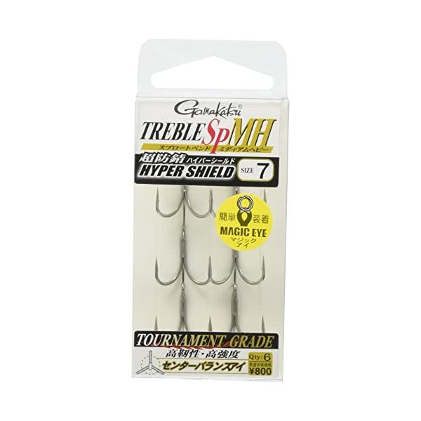 カラー：ハイパーシールドサイズ：#7スタイル：バラ トレブルSP号数:#7入本数:6