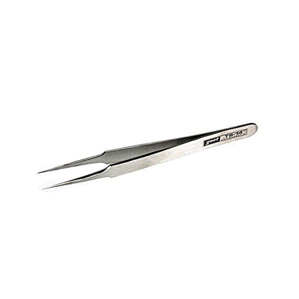 カラー：Silverサイズ：極細タイプスタイル：極細RoHS2対応非磁性ステンレス長さ:約115mm重量:約17g先端部は極細加工、シャープで強靭な刃先