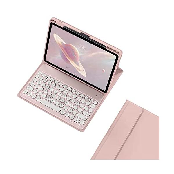 カラー：ピンクサイズ：iPad 第10世代★ 対応機種： iPad 第 10 世代 10.9 インチ 2022年発売モデル番号：A2696 , A2757 , A2777★ 上側アップ ルペンシル収納 ： 2023新作、 iPad 第10世...