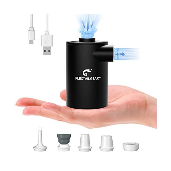 カラー：MP2020（ブラック）スタイル：適用性：5種類のノズルがあるので、たくさんの種類のインフレータブル製品に使えます。例えば、エアーベッド、エアーマット、インフレータブル玩具、浮き輪など。最小の機体：僅か150gの重さで、i Phon...