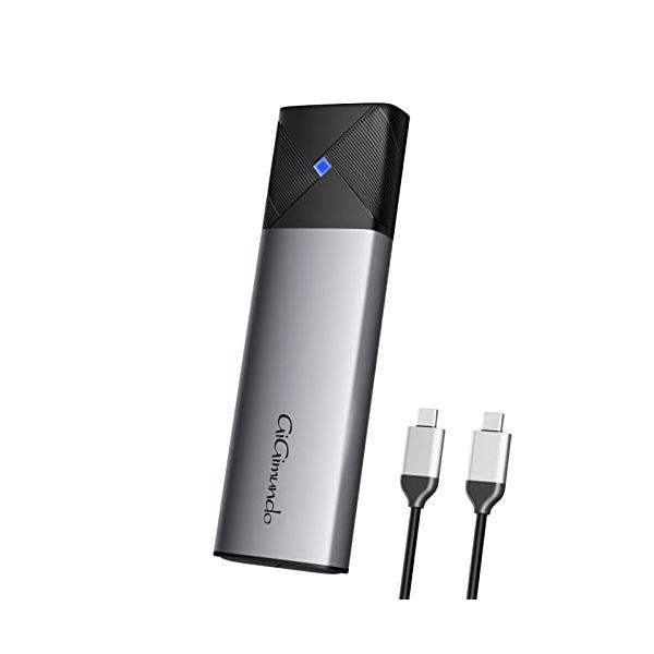 【M.2 NVM/PCIE SSD対応】このM.2 SSD 外付けケースはNVMEの2230 2242 2260 2280(M-Key /B＆M+ Key) SSDを対応しています。 さまざまなOSと互換性があります: Windows、Ma...