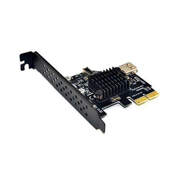 Connector1：USB 2.0ソケットConnector2：USB 3.1フロントパネルヘッダーこのアダプターは、マザーボードで使用可能なPCI-EをUSB 3.1ヘッダーに変換するコンバーターです。したがって、ハウジングのUSB 3...