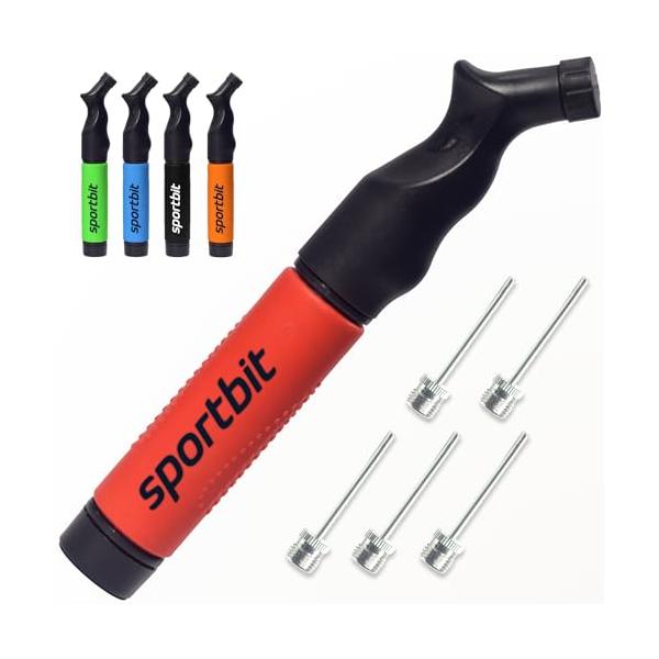 カラー：赤Ball Pump with Ergonomic Design ? Made for your comfort with a soft mold that fits perfectly in your hand; Works be...